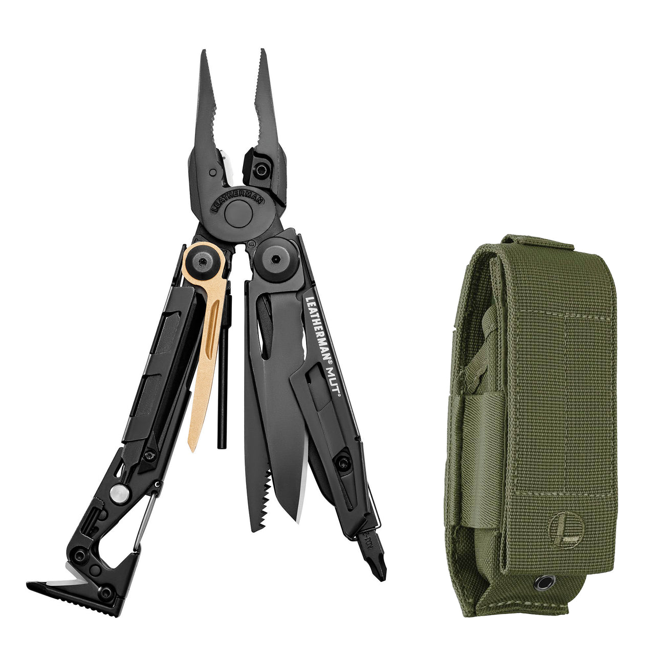 Leatherman MUT® | Multi Tool | 16 Tools | Stainless Steel | Black ...