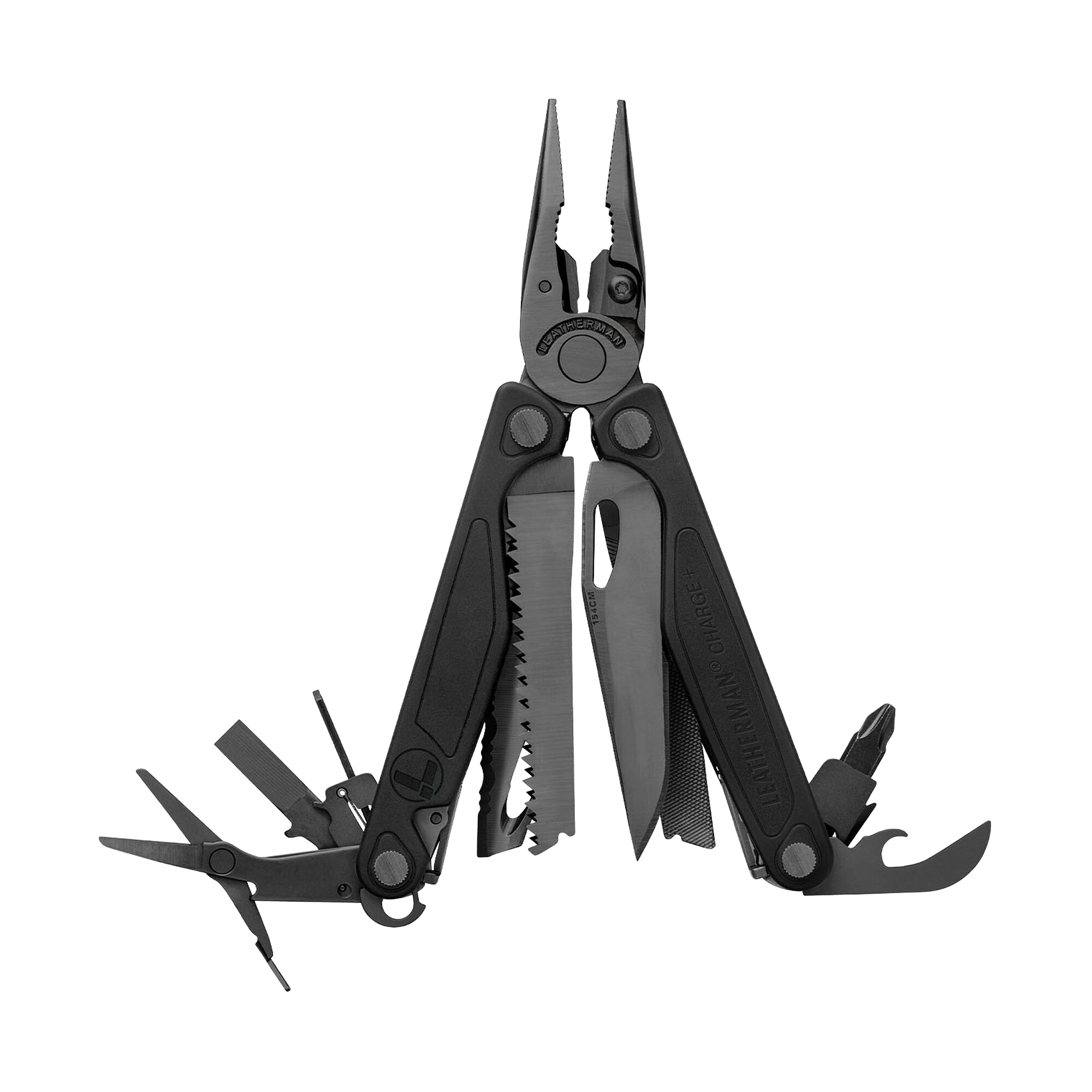Leatherman Charge® + Black | 19 Tools | Multi Tool | Engravable | 25 ...