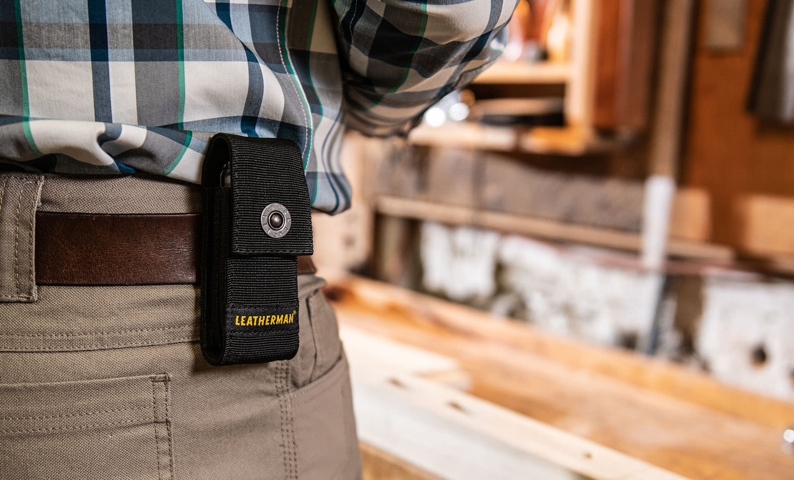 Leatherman Nylon Button Sheath | Black | Nylon Multi Tool Sheath ...